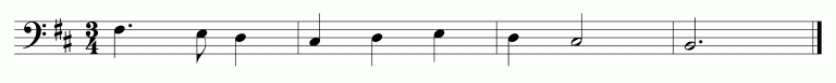 Aural Skills: Melodic Dictation – Stepwise melodies (page 1) – Music ...