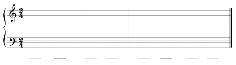 Harmonic Dictation – Level 1 – Music Theory Materials