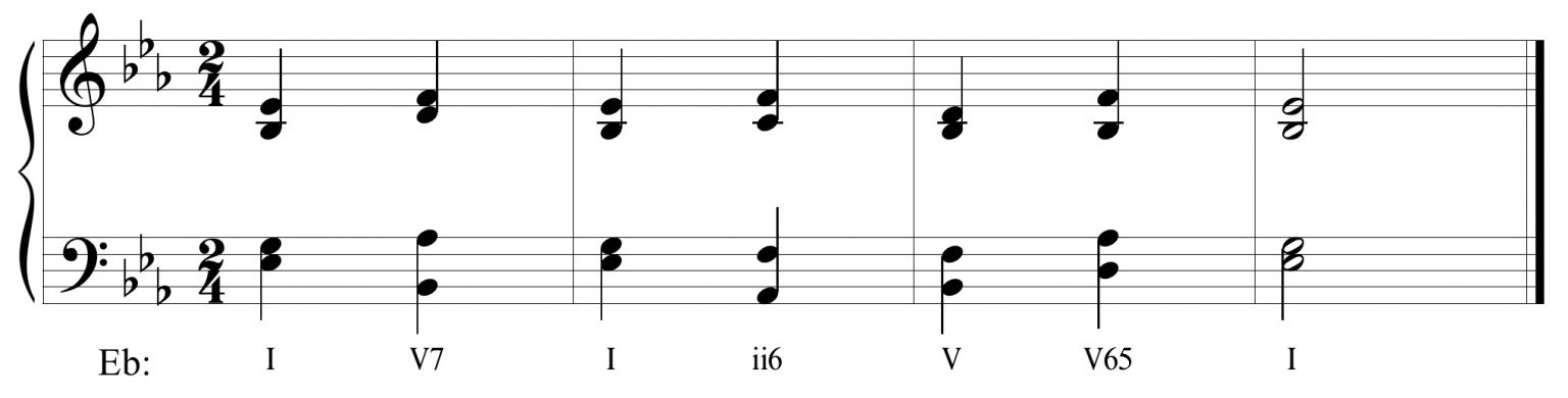 Aural Skills: Longer (7+chords) Harmonic Progressions – Diatonic and V7 ...