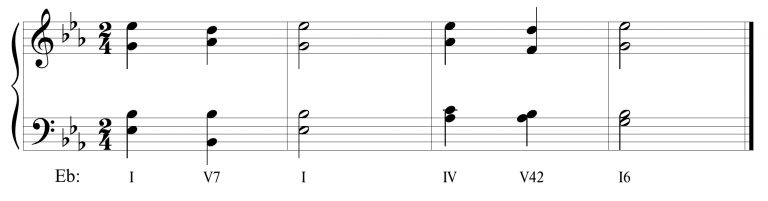 Aural Skills: Longer (6-chord) Harmonic Progressions – Diatonic ...
