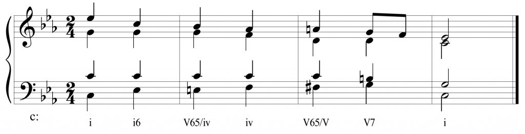 Aural Skills: Longer (7+ chords) Harmonic Progressions – Secondary ...