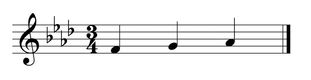 Aural Skills: 3 note pitch patterns – Music Theory Materials