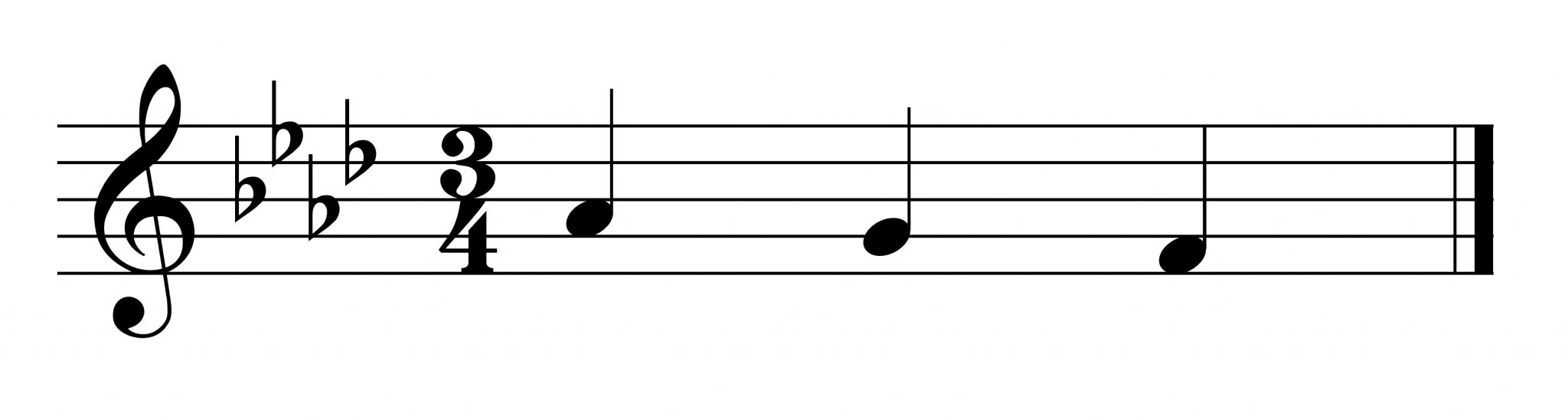 Aural Skills: 3 note pitch patterns – Music Theory Materials
