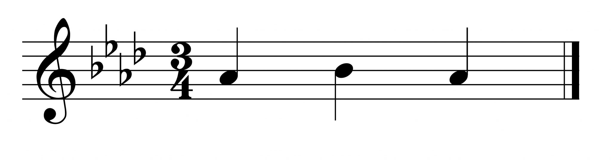 Aural Skills: 3 note pitch patterns – Music Theory Materials