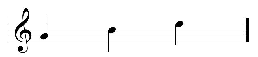 Aural Skills: 3 note pitch patterns – Music Theory Materials