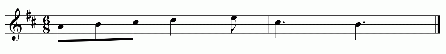 Aural Skills: Melodic Dictation – Few Leaps – Music Theory Materials