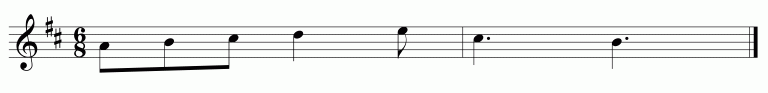 Aural Skills: Melodic Dictation – Few Leaps – Music Theory Materials